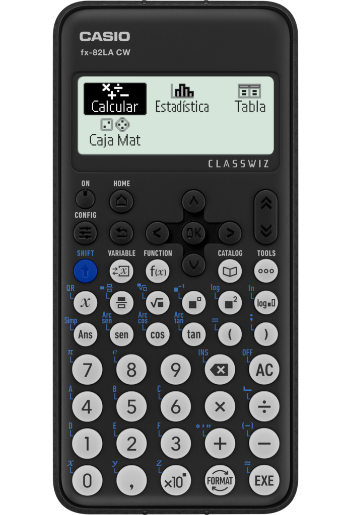 Inicio Nueva Linea ClassWiz Casio